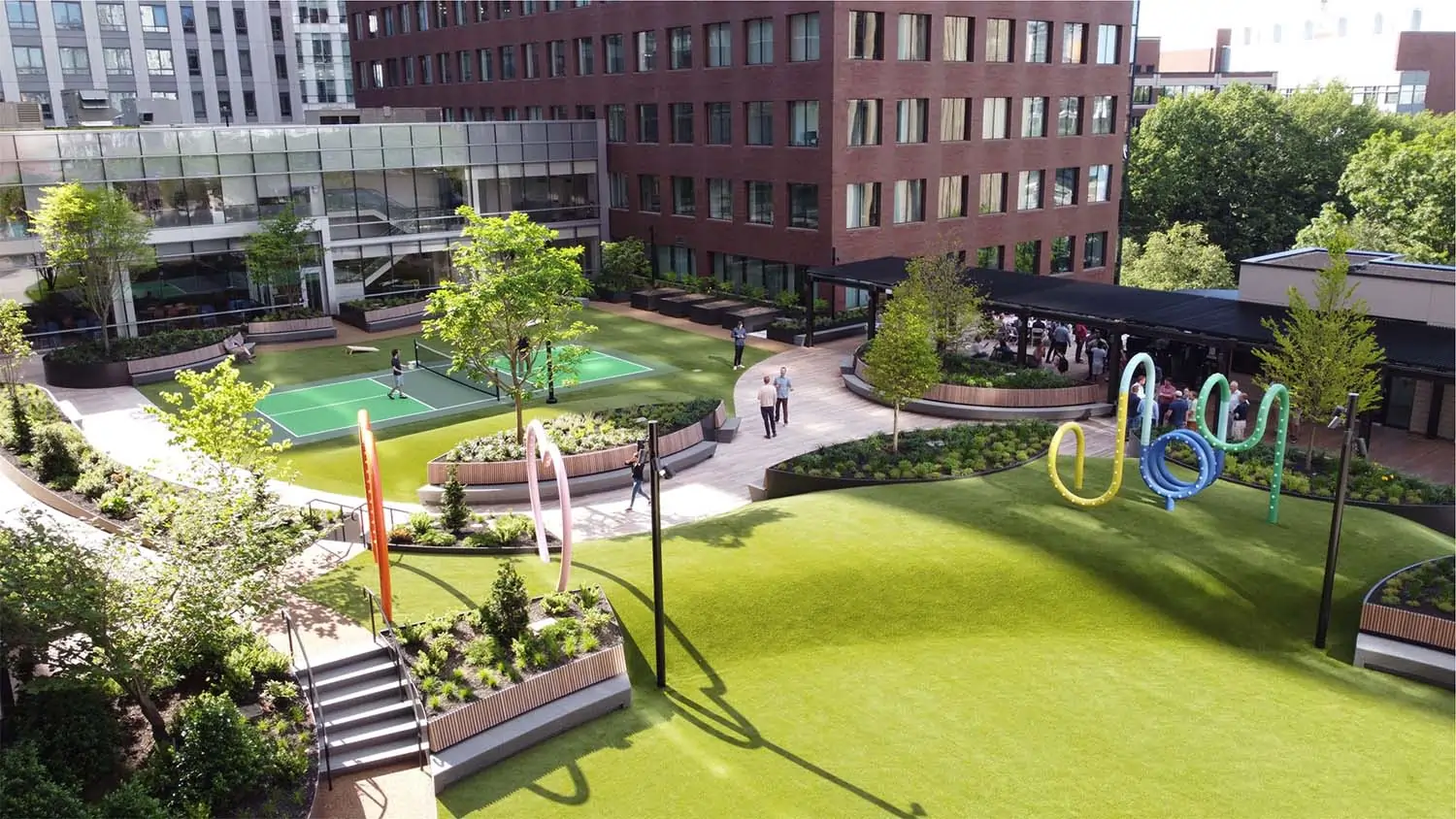 Artificial Grass for Courtyards in Atlanta, GA | SYNLawn